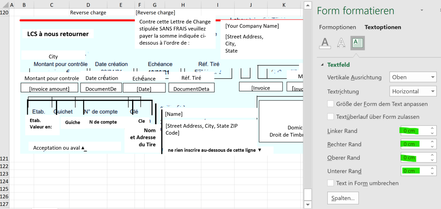 Canvas sections in D365 Configurable Business Documents - ER-Consult